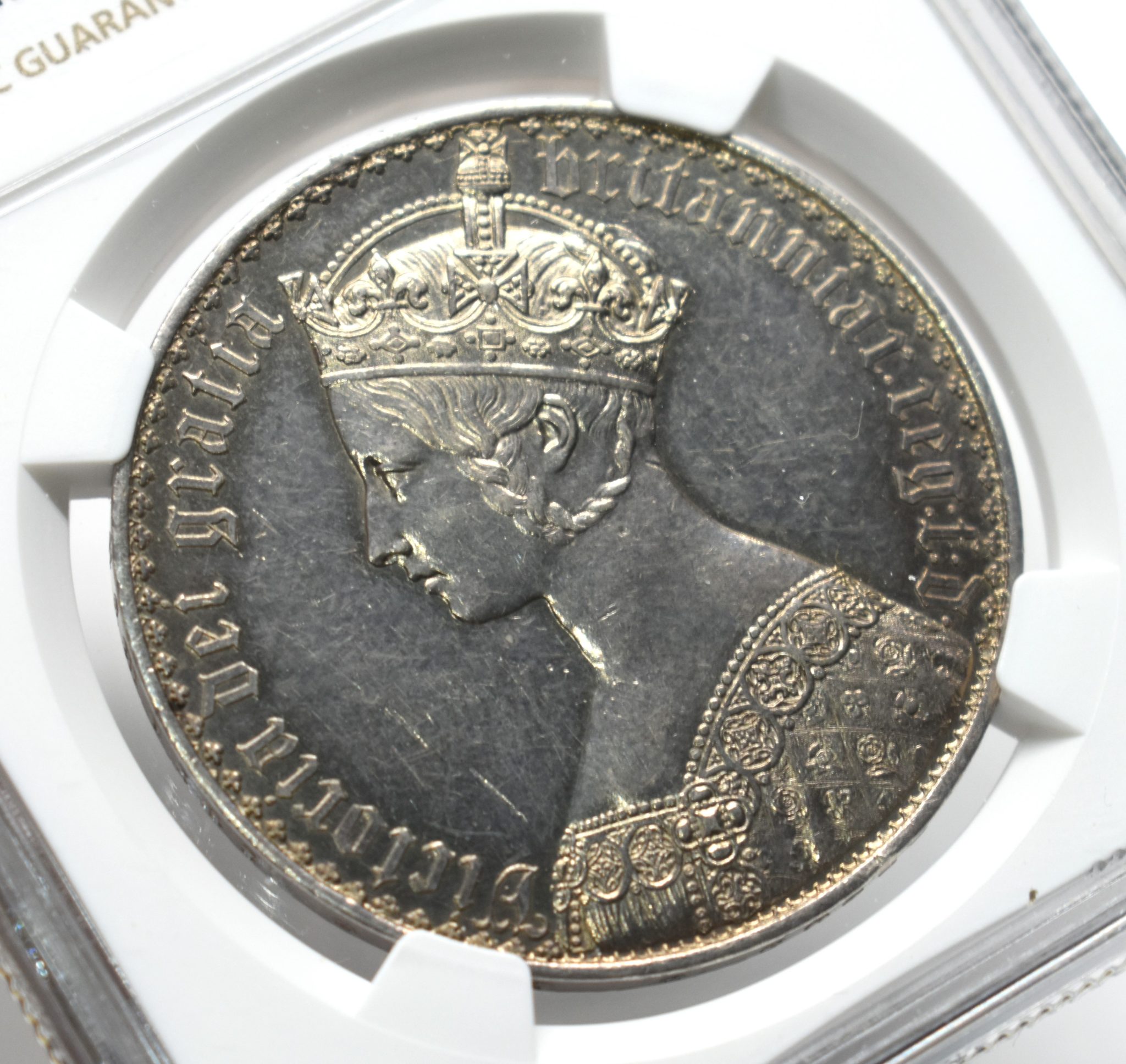 【Sold】1847年 ヴィクトリア ゴチッククラウン PF58 NGC | ソブリンパートナーズ